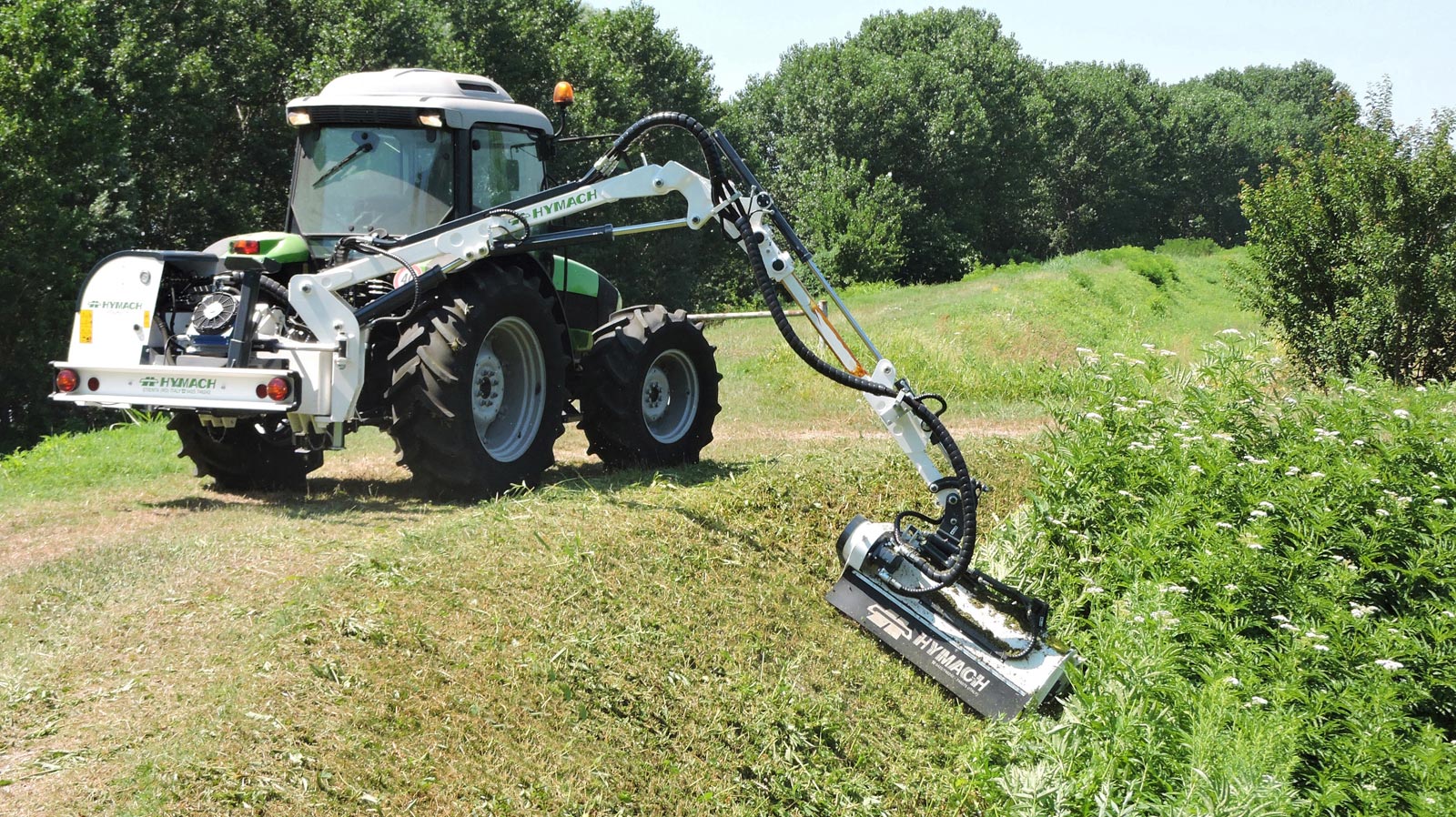 Brushcutter Visual Trusty Hymach for the green maintenance